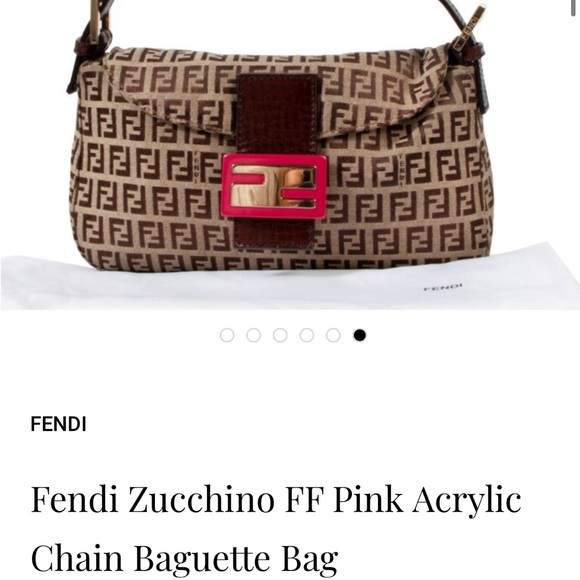 Fendi | Bags | Fendi Baguette Zucchino Ff Bag | Poshmark